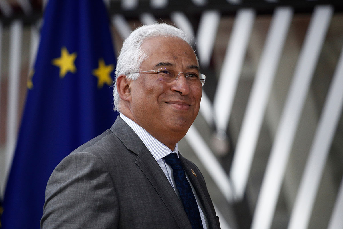 Prime Minister of Portugal, Antonio Costa Arrives For A Meeting With